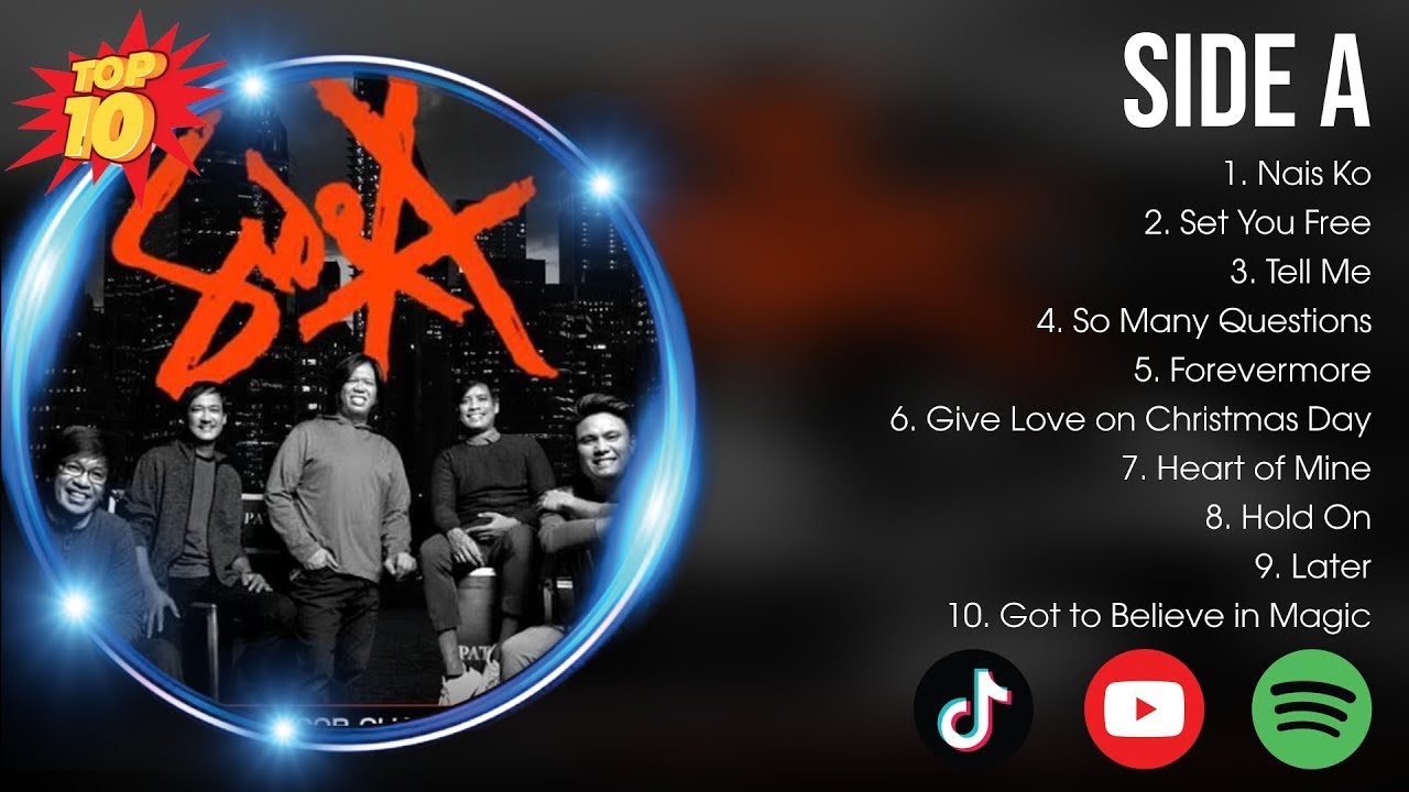 Side A Greatest Hits ~ OPM Music ~ Top 10 Hits of All Time - YouTube