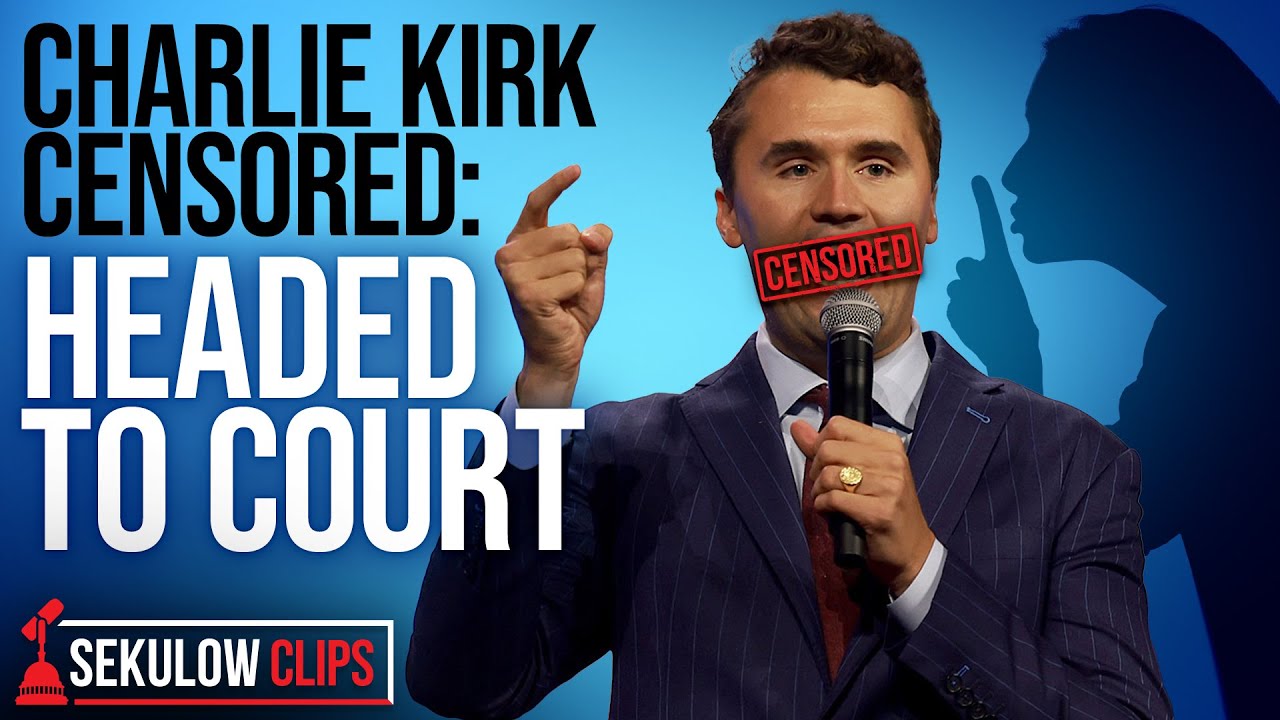 Charlie Kirk Censored: Headed to Court - YouTube