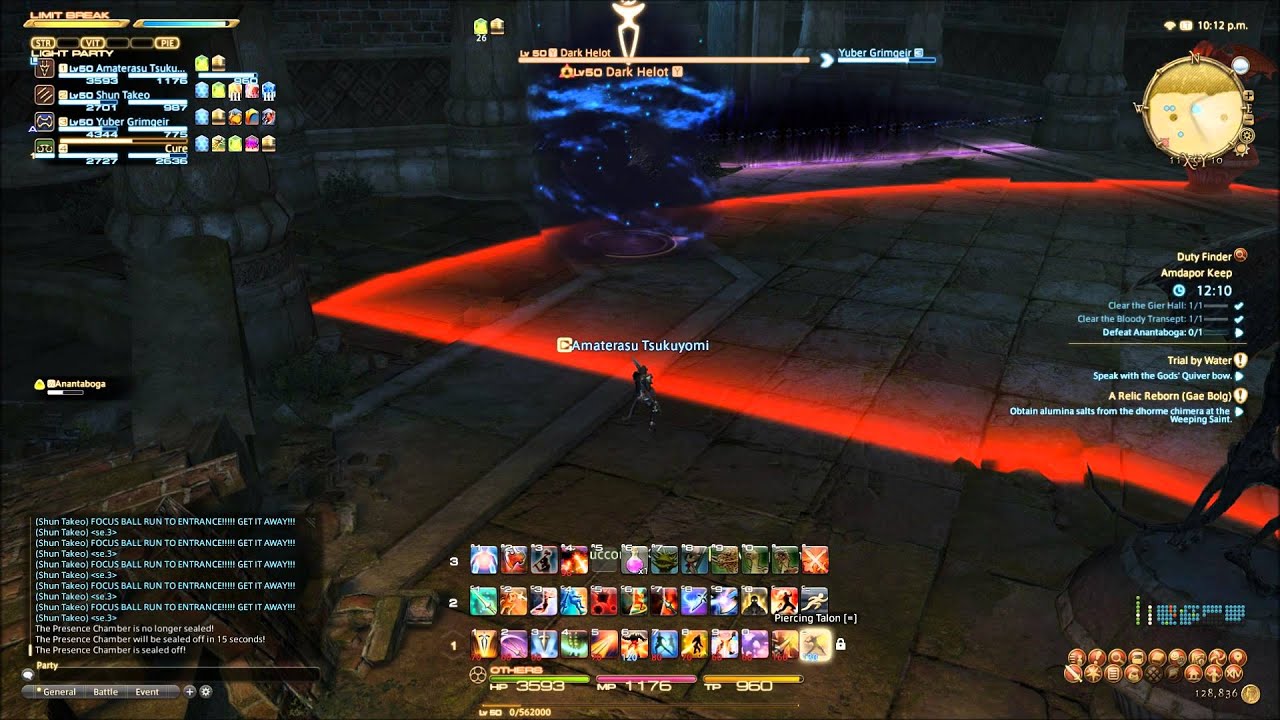 FFXIV: ARR - Anantaboga (Amdapor Keep) Dungeon Boss - YouTube