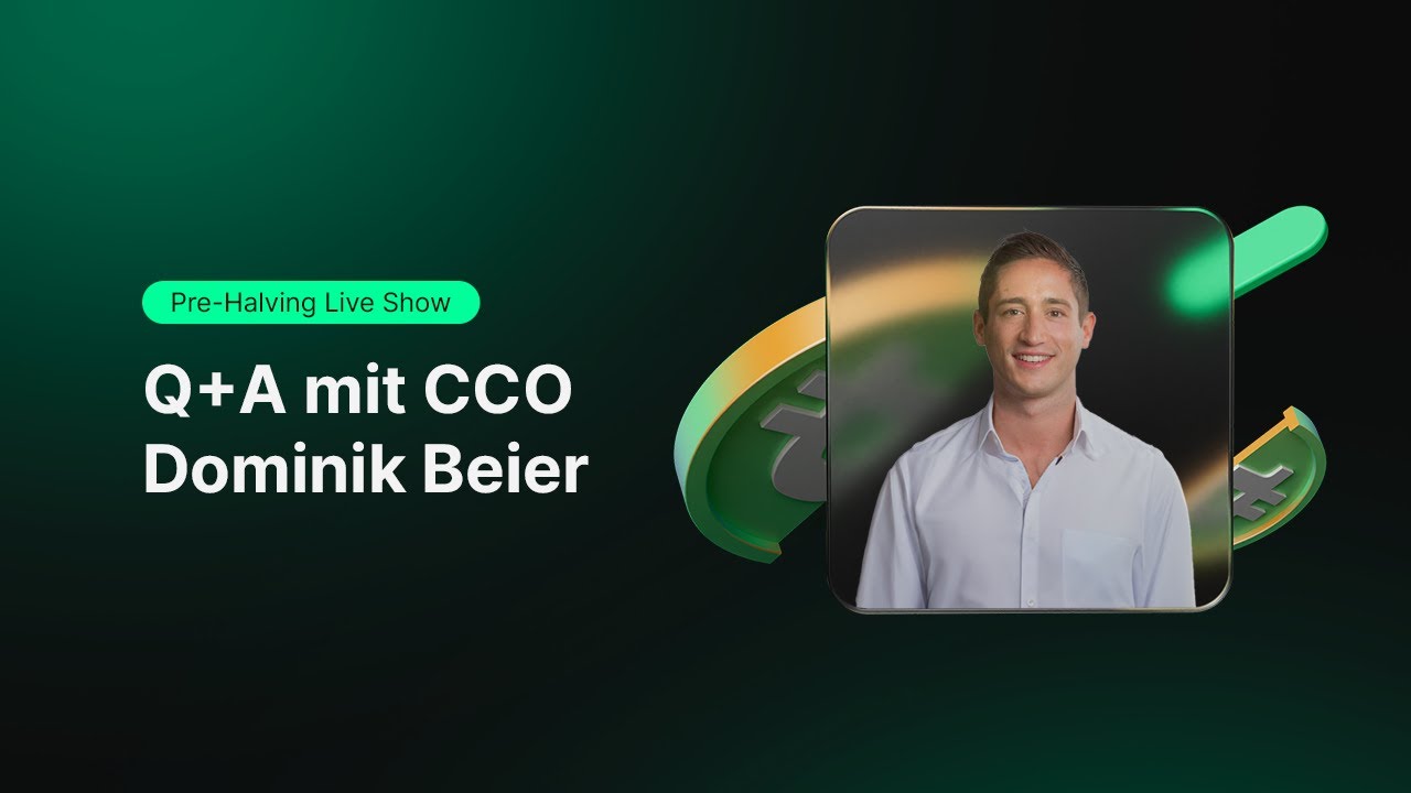Interview mit Dominik Beier - Pre-Halving Live Show Highlights - YouTube