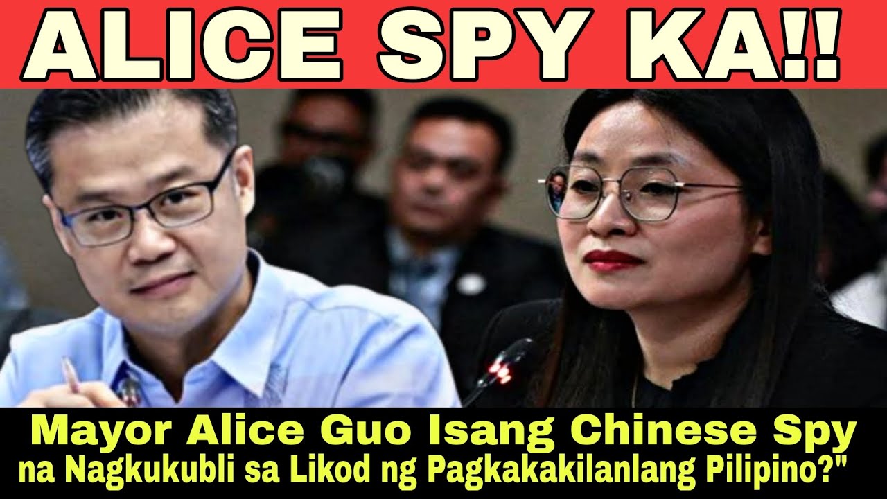 MAYOR ALICE GUO ESPIYA NG CHINA SA LIKOD NG MASKARANG PILIPINO?" - YouTube