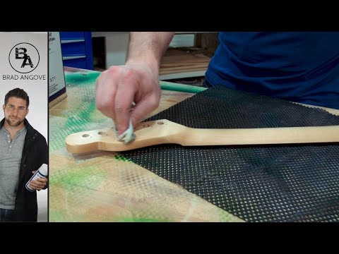 How to Finish a Guitar Neck with Tung Oil (Ash Burl Telecaster part 8 ...