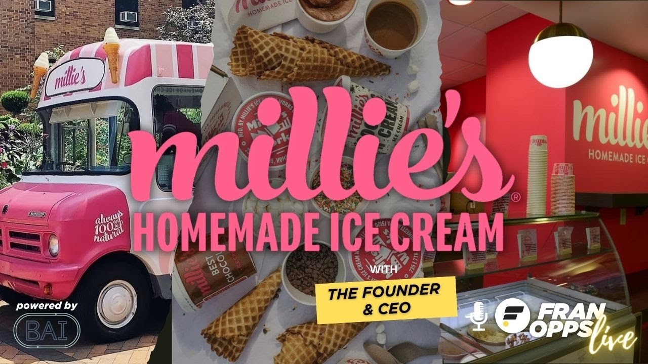 Millie's Homemade Ice Cream Franchise Opportunity! - YouTube