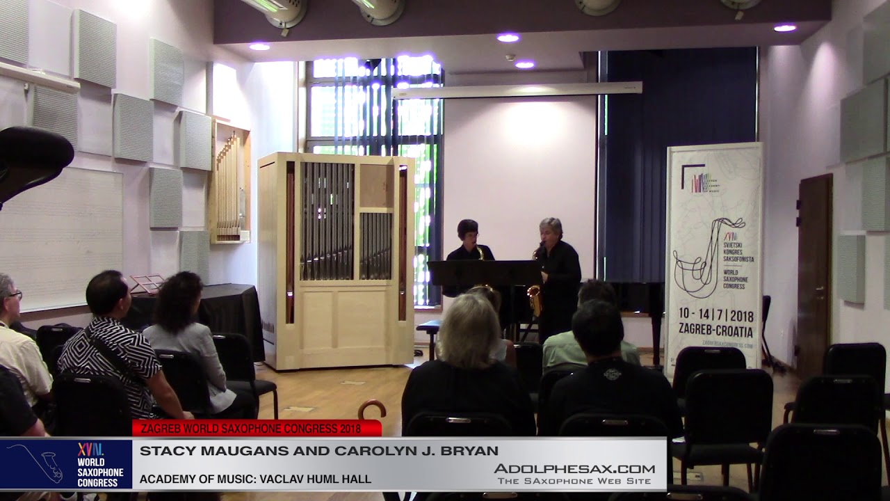 Variations fro two saxophones by Benjamin Krause Stacy Maugans ...
