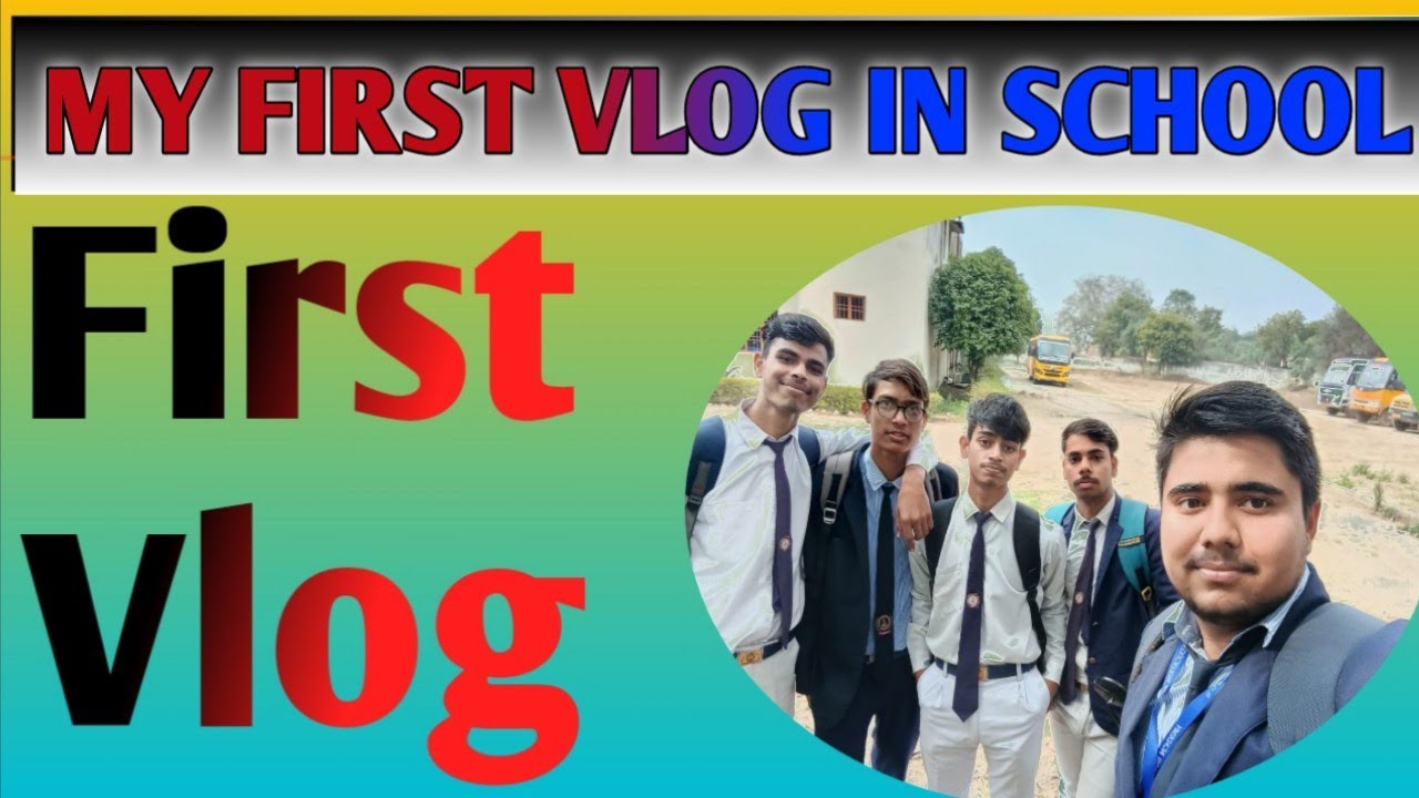 MY FIRST VLOG IN SCHOOL ♥️♥️ - YouTube