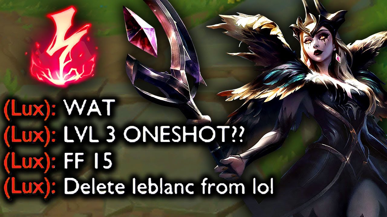 DELETE LE BLANC FROM LEAGUE OF LEGENDS - YouTube