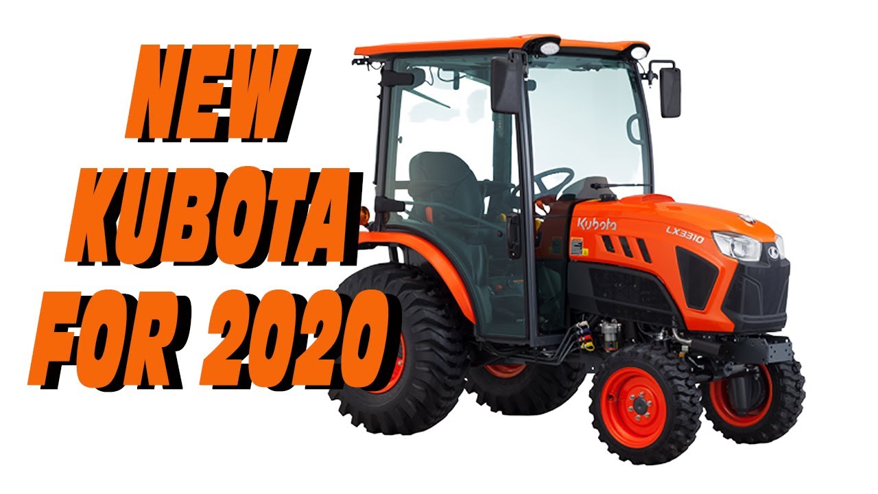 KUBOTA LX Series Tractor & Kubota B2401 | NFMS 2020 - YouTube