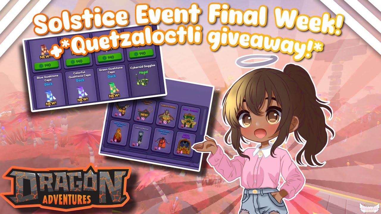 Solstice Event Final Week! +*GIVEAWAY!* (Dragon Adventures,Roblox ...