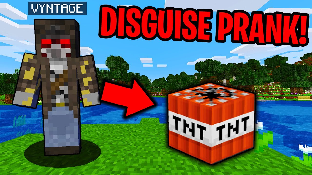 PRANKING AS ITEMS IN MINECRAFT! - Minecraft Trolling Video - YouTube