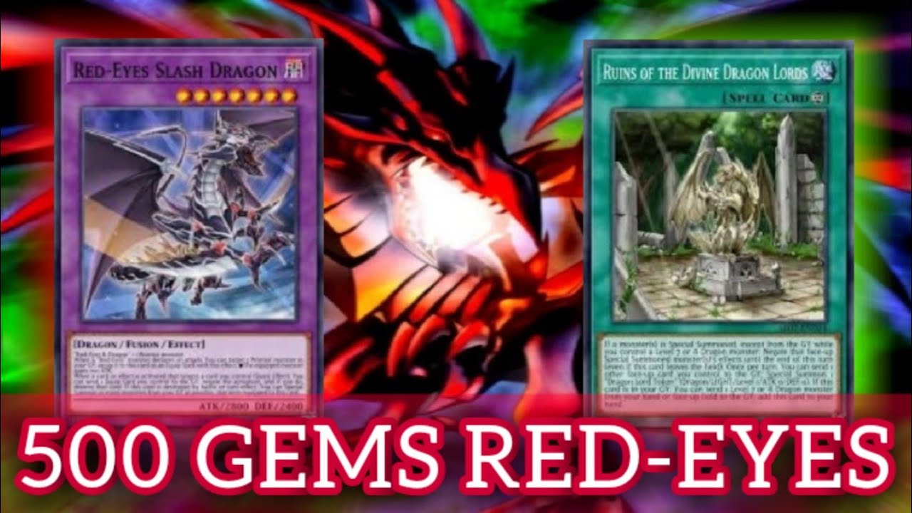 F2P RED-EYES 500 GEMS ONLY - 1x Structure Deck Needed! [Yu-Gi-Oh Duel ...
