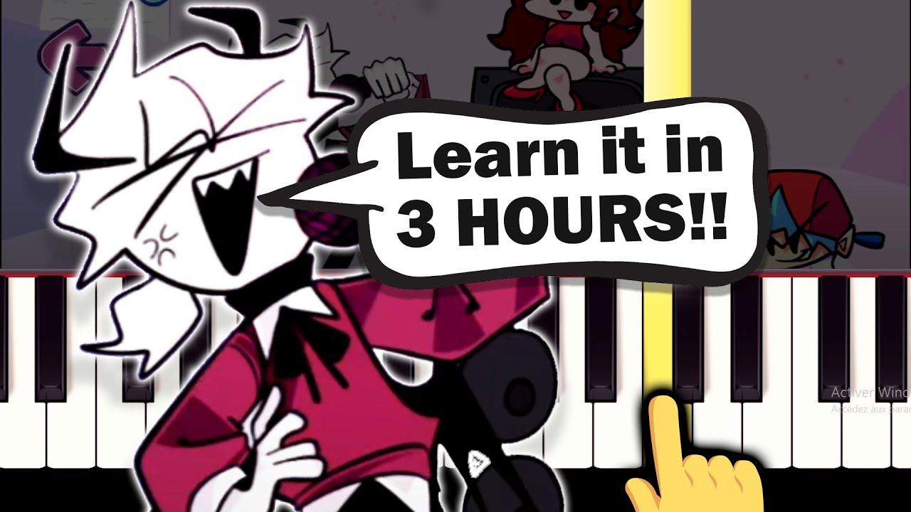 Casanova - Friday Night Funkin (Mid Fight Masses) - EASY Piano tutorial ...