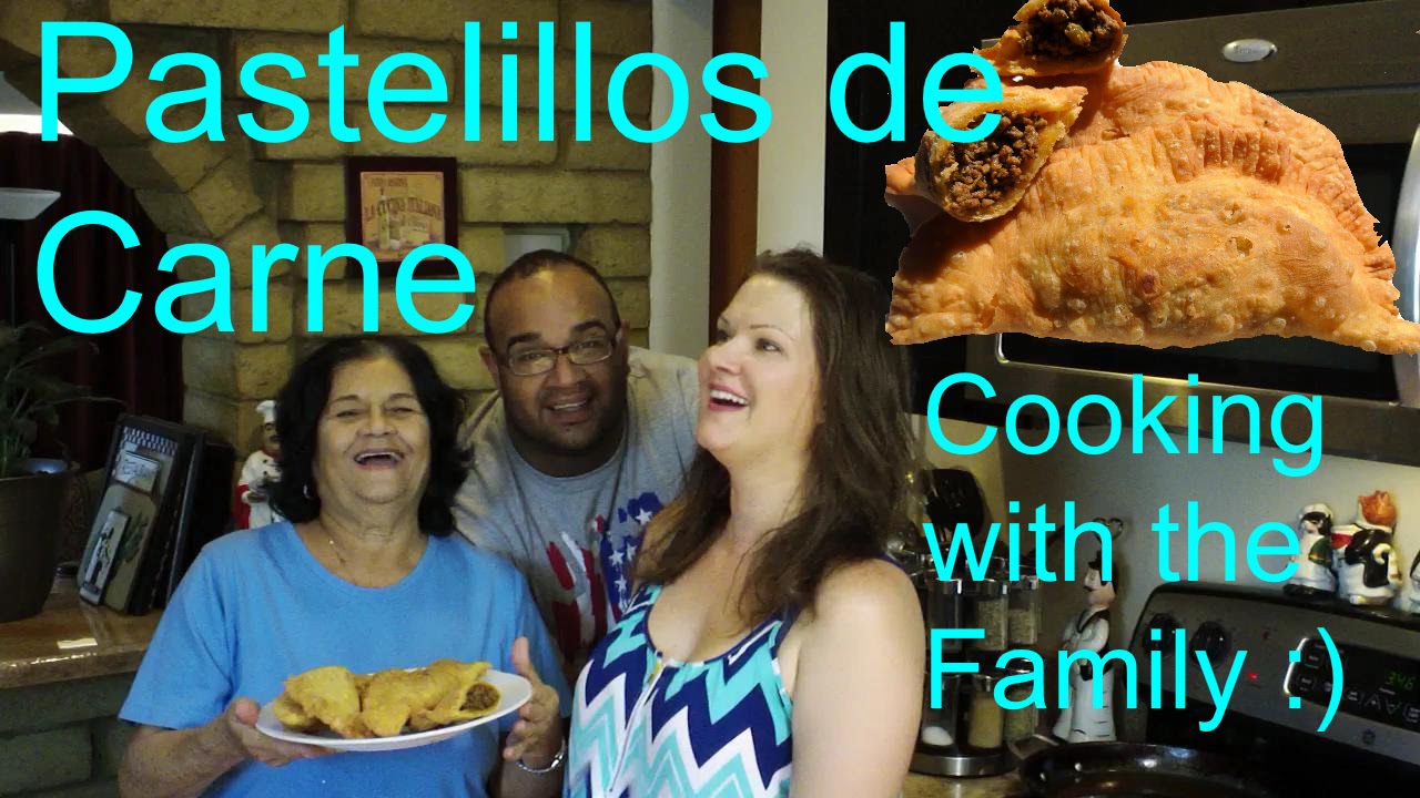 Pastelillos de Carne - Empanadillas - Pastry filled with Seasoned Meat ...