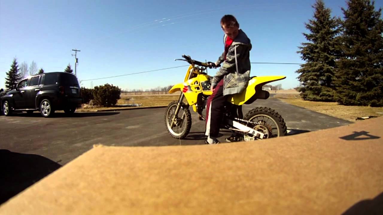 2001 Suzuki RM80,undig,old start,and loud run!! - YouTube