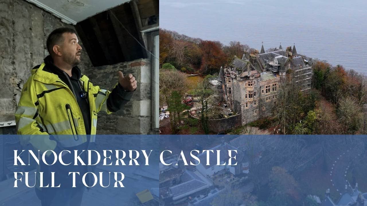 Tour of Knockderry Castle: A Restoration in Progress - YouTube