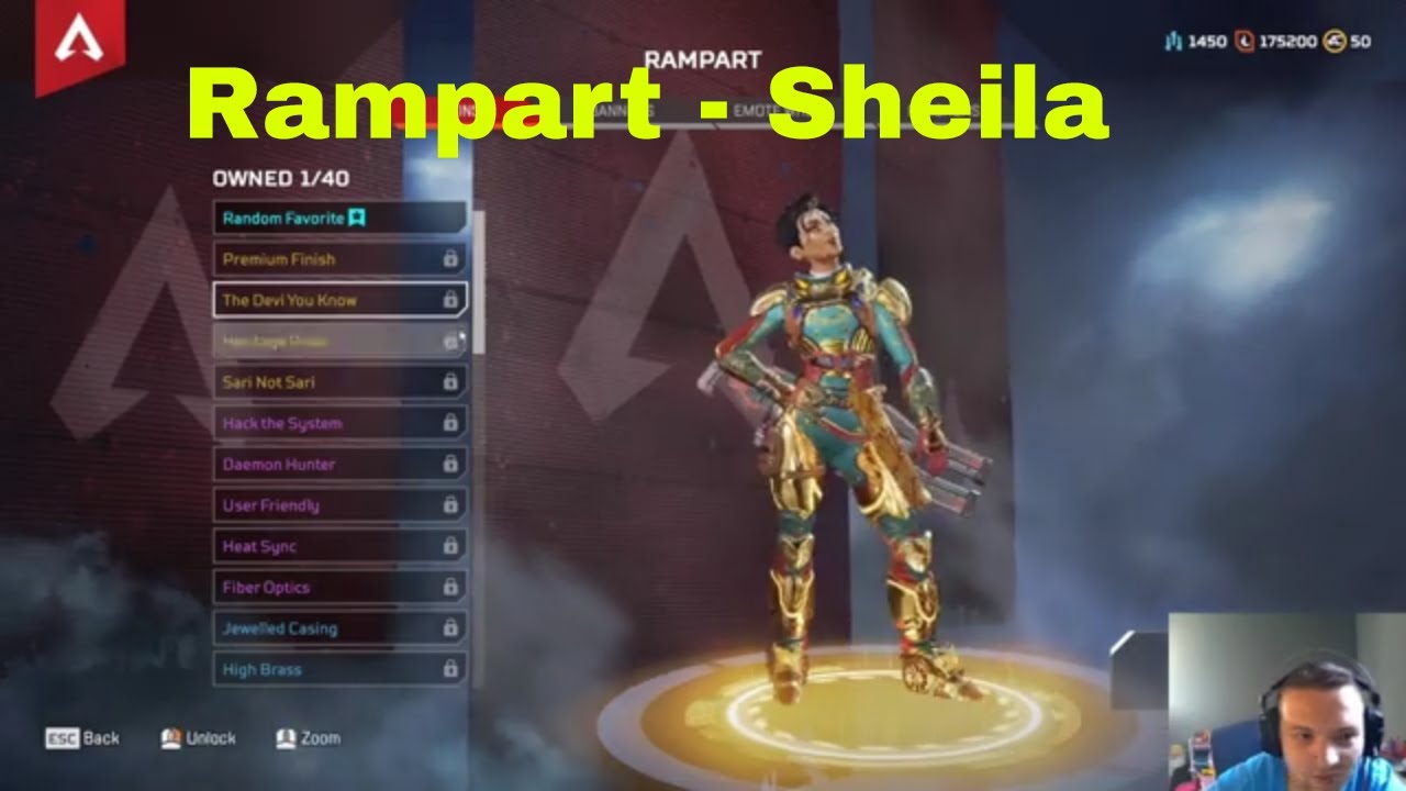Apex Legends - Rampart - Sheila - Season 6 - Preview - YouTube