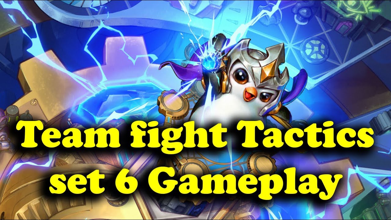 Trying tft set 6, Academy team comp - YouTube