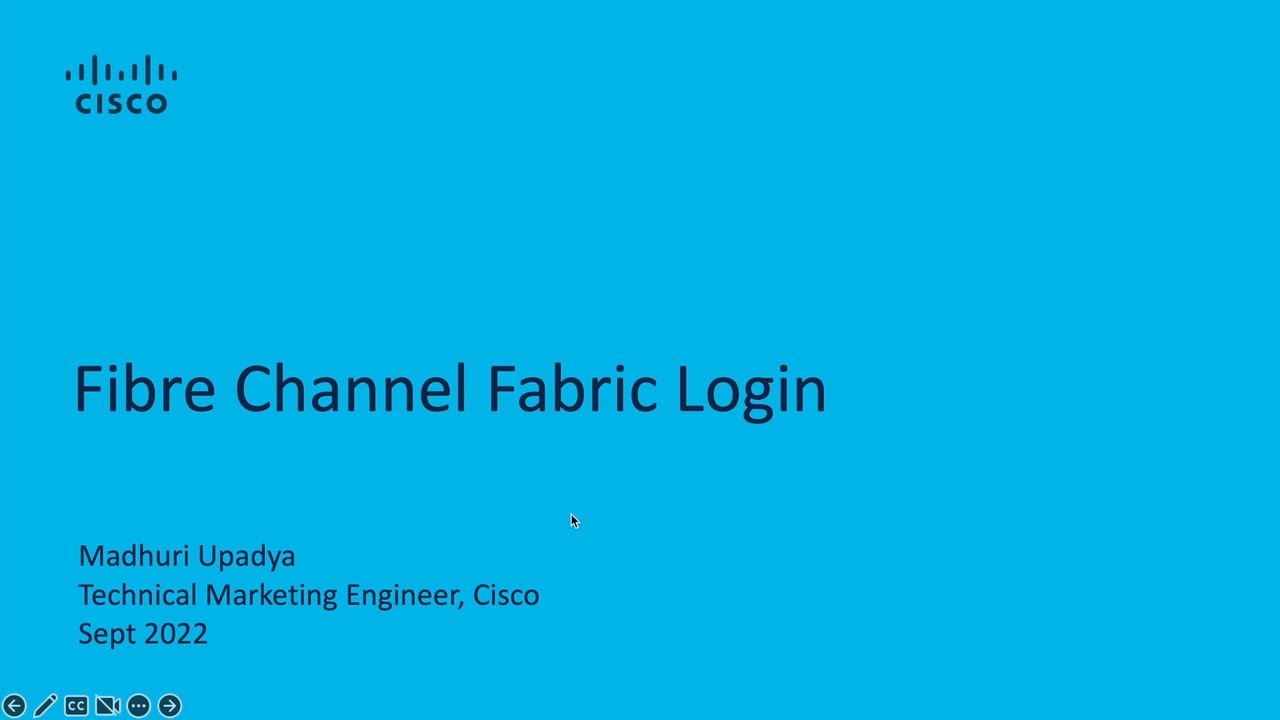 Fibre Channel Fabric Login Process Explained | Cisco SAN Basics - YouTube