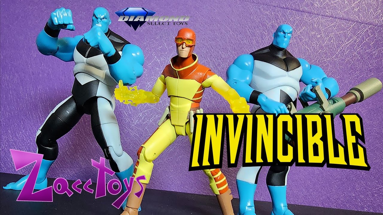 Diamond Select Toys: Invincible Mauler Twins and Rex-Splode Action ...