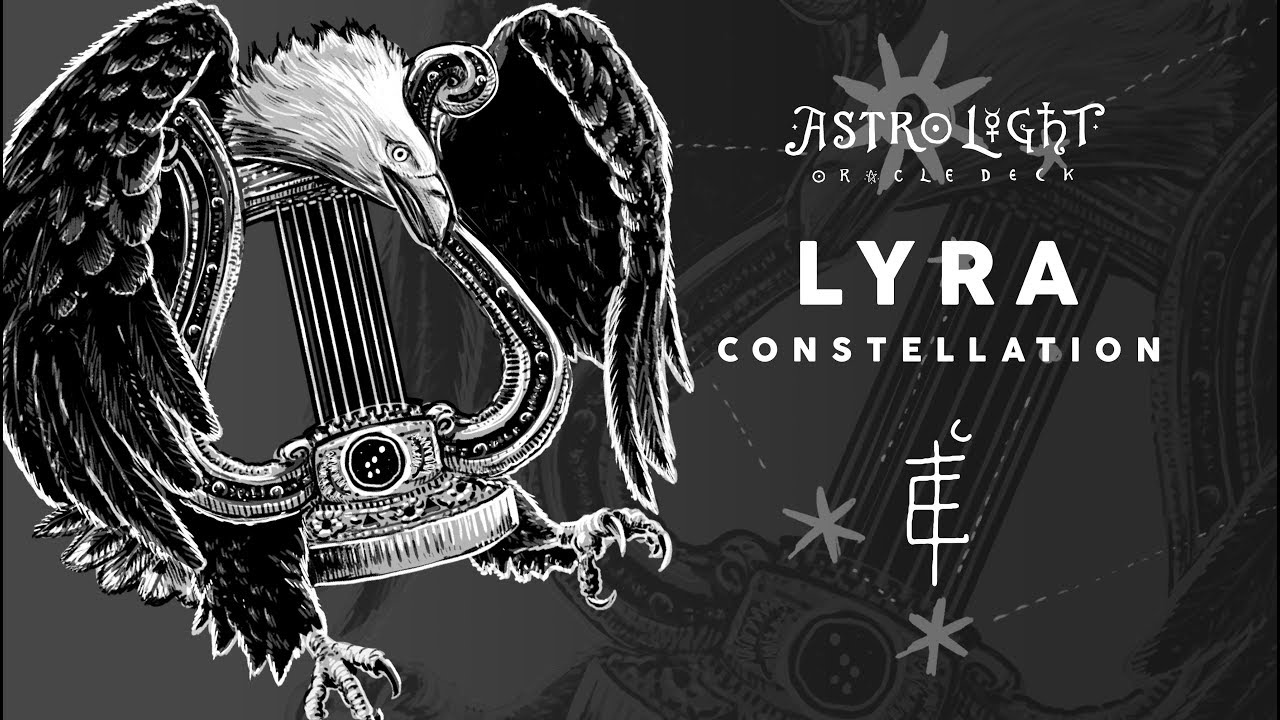 Lyra Constellation Illustration Timelapse Astro Light Oracle - YouTube