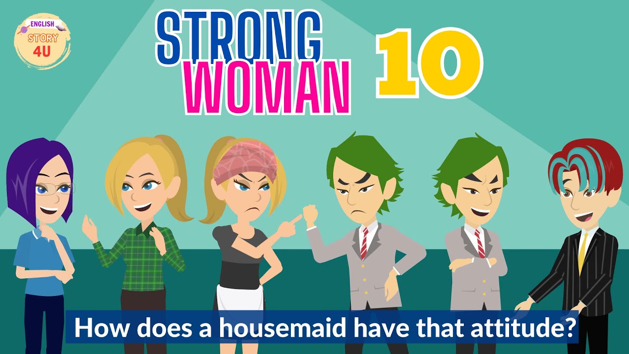 Strong Woman Episode 10 - English Animated Story - Poor Girl Story ...