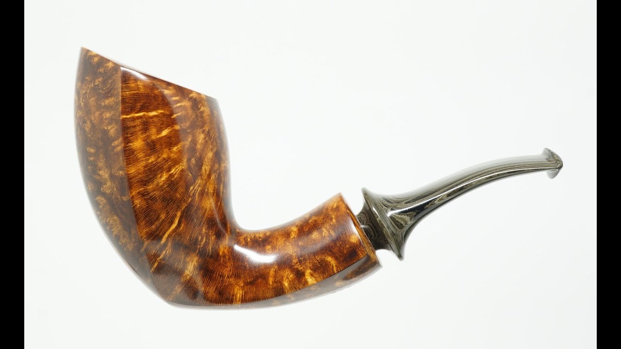 Blue Hill Crafts Bent Apple Smoking Pipe On PIPEHUB.COM - YouTube