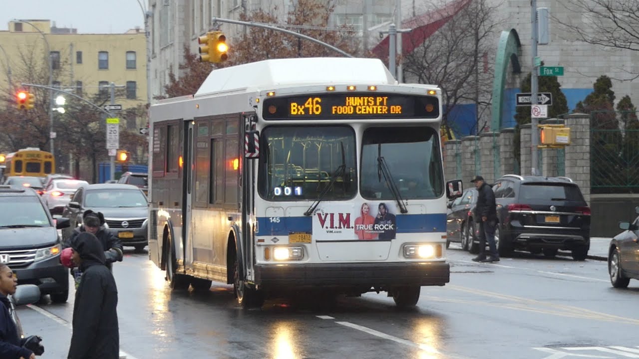 MTA NYCT Bus: 2003 Orion VII CNG Bx46 Bus #145 (Ex #7685) at Southern ...