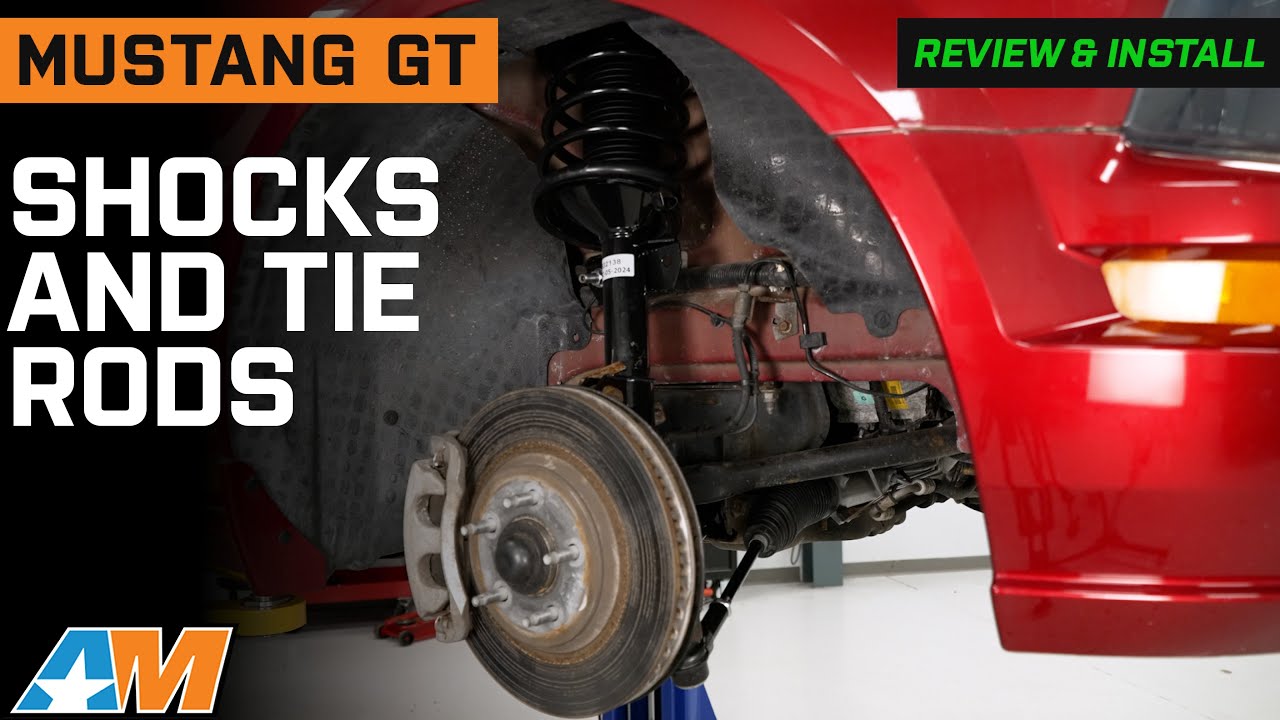 2005-2009 Mustang GT Front Strut and Spring Assemblies Review & Install ...