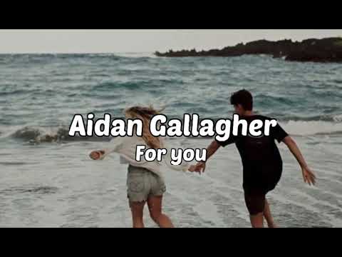 Aidan Gallagher - For you, rus sub (Перевод на русский)