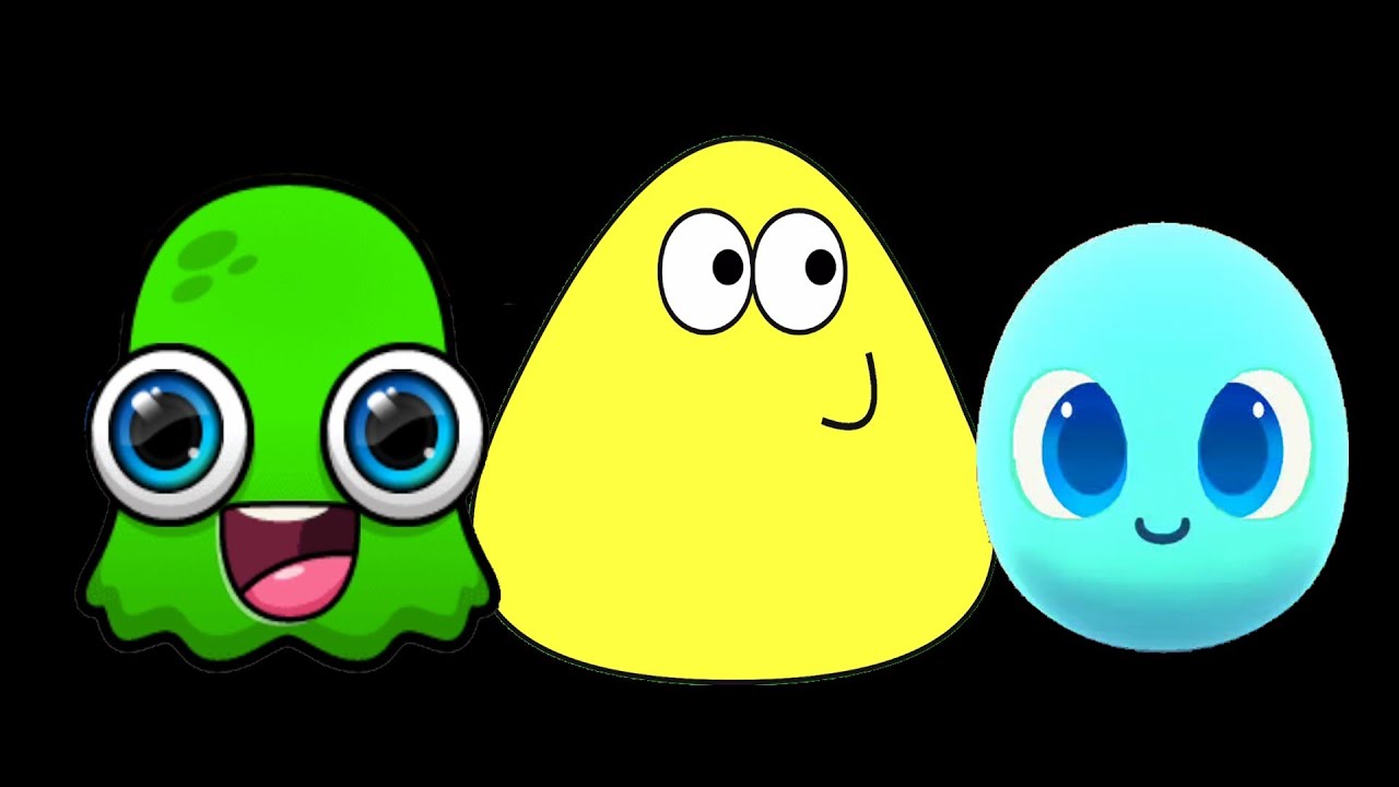 Pou y sus amigos. MOY 7 vs POU myBOO 2. Juegos de mascotas virtuales ...