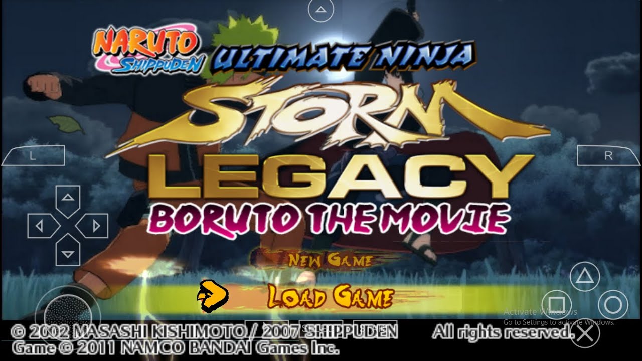Naruto Storm Legacy PSP [New Update Naruto Impact] - YouTube