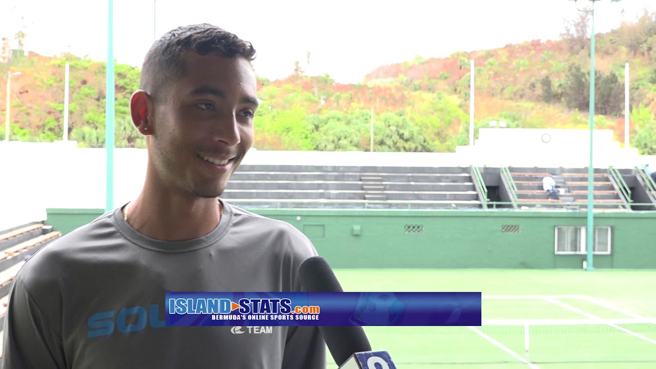 Trey Mallory and Tariq Simons on ITF Bermuda Junior Open 2019 - YouTube