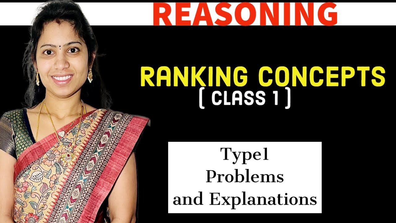 Ranking Concepts || Class 1 || #malleswari_reasoning_classes_telugu # ...