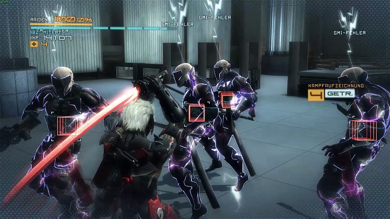Quad Zandatsu with one cut | Metal Gear Rising - YouTube
