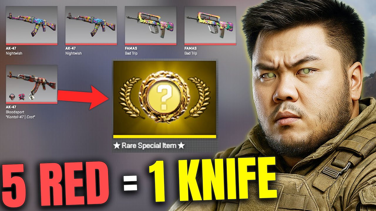 KNIFE TRADE UP! GET Butterfly Knife Gamma Doppler FN! - Counter Strike ...