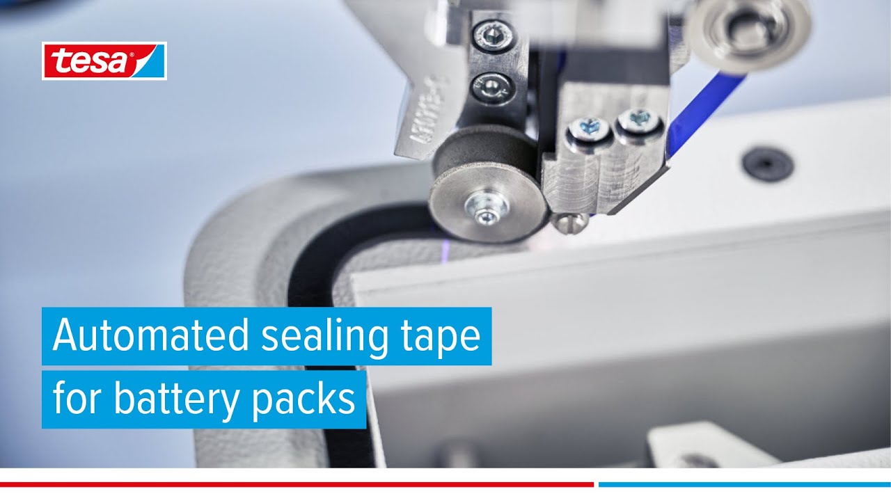 Automated sealing tape for battery packs - tesa® ACXplus 76730 Box Seal ...