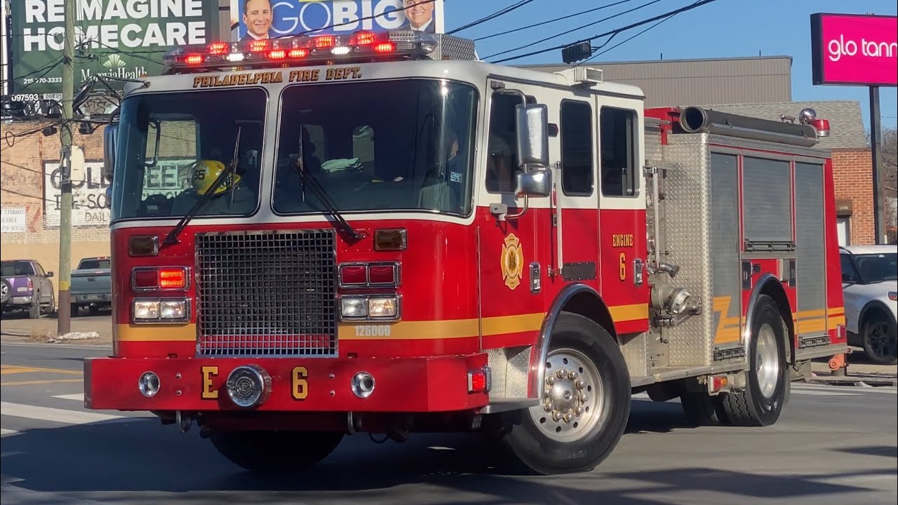 ⁴ᴷ * FIRST RUN IN OVER 16 YEARS* !!! Philadelphia Fire Department ...