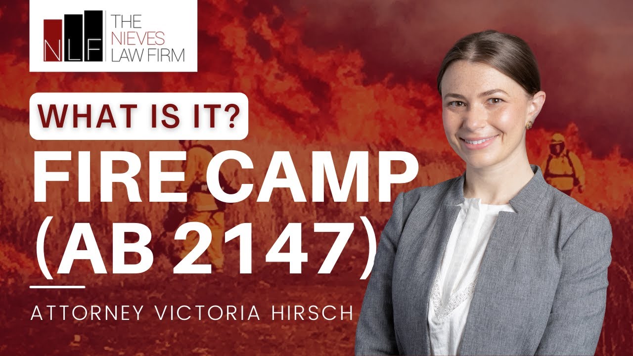 What is Fire Camp (AB 2147) and Who is Eligible in California ...