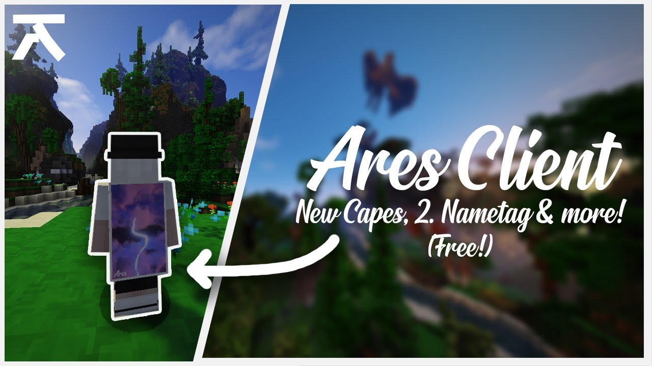 [Ares Client] Animated Lightning Cape & More! (Free) - YouTube