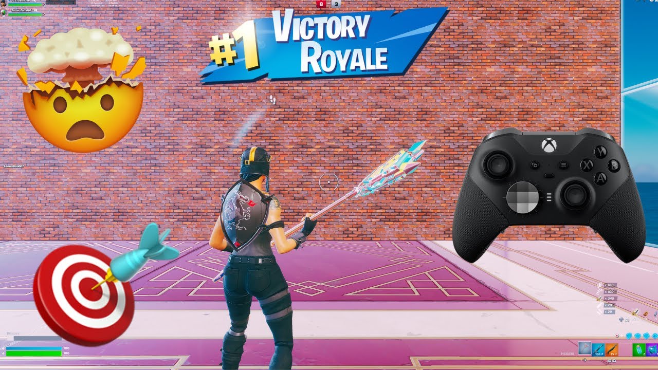 Xbox Scuf Controller🤯 Fortnite Piece Control 2v2🎯 Gameplay🏆(4K 160FPS ...