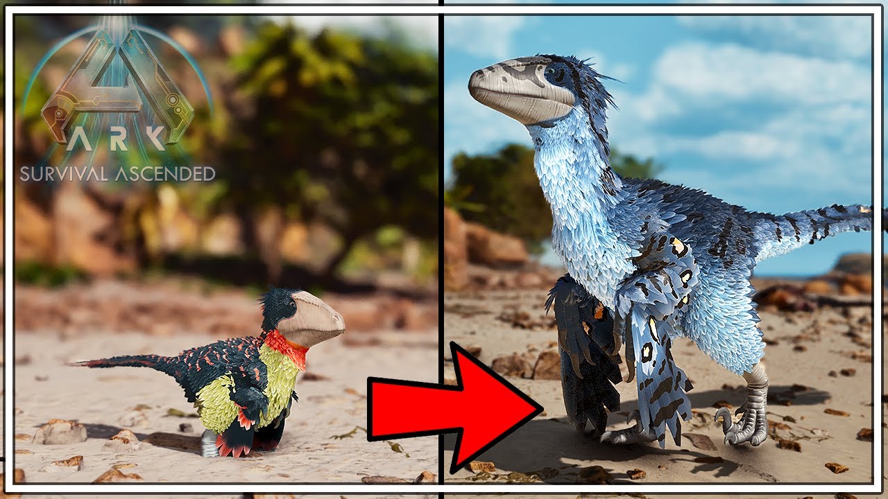 How To Turn Your Pyroraptor Into A Phoenix Raptor | ARK Svartalfheim ...