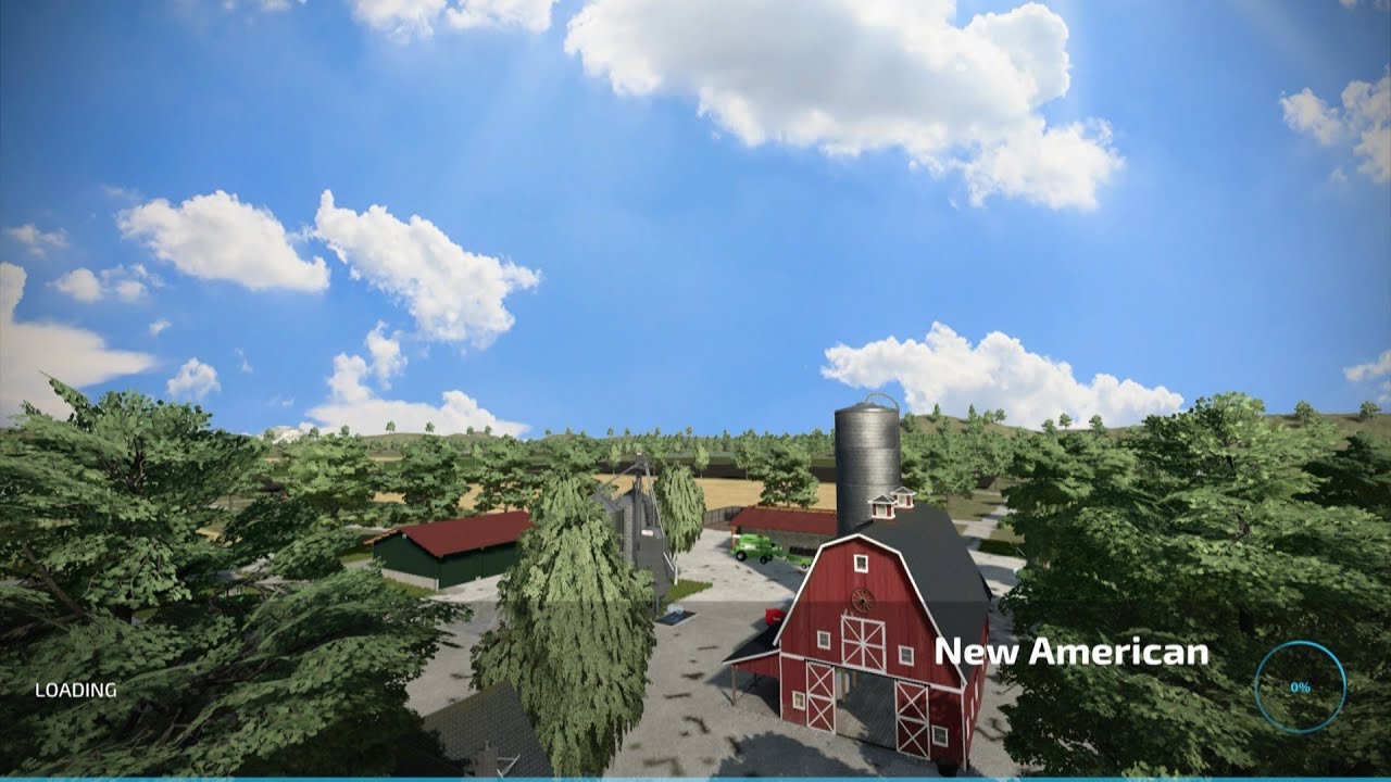 NEW AMERICAN MAP REVIEW FS22 PC 2024 - YouTube