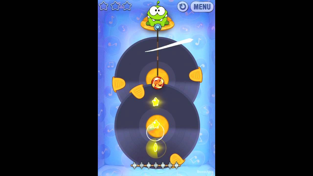 Cut the Rope Level 11-16 DJ Box Walkthrough 3-Star Gameplay - YouTube