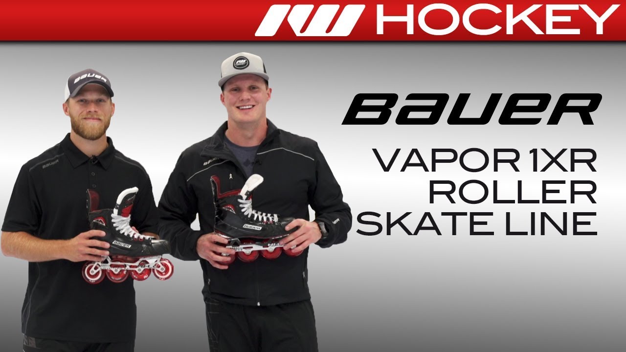2017 Bauer Vapor 1XR Skate Line On-Tile Insight - YouTube
