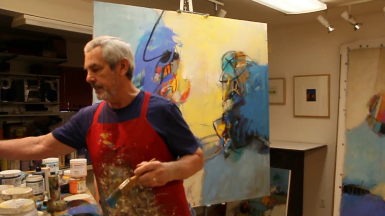 Updated Video of me continuing on the painting started on on 04/08/20 ...