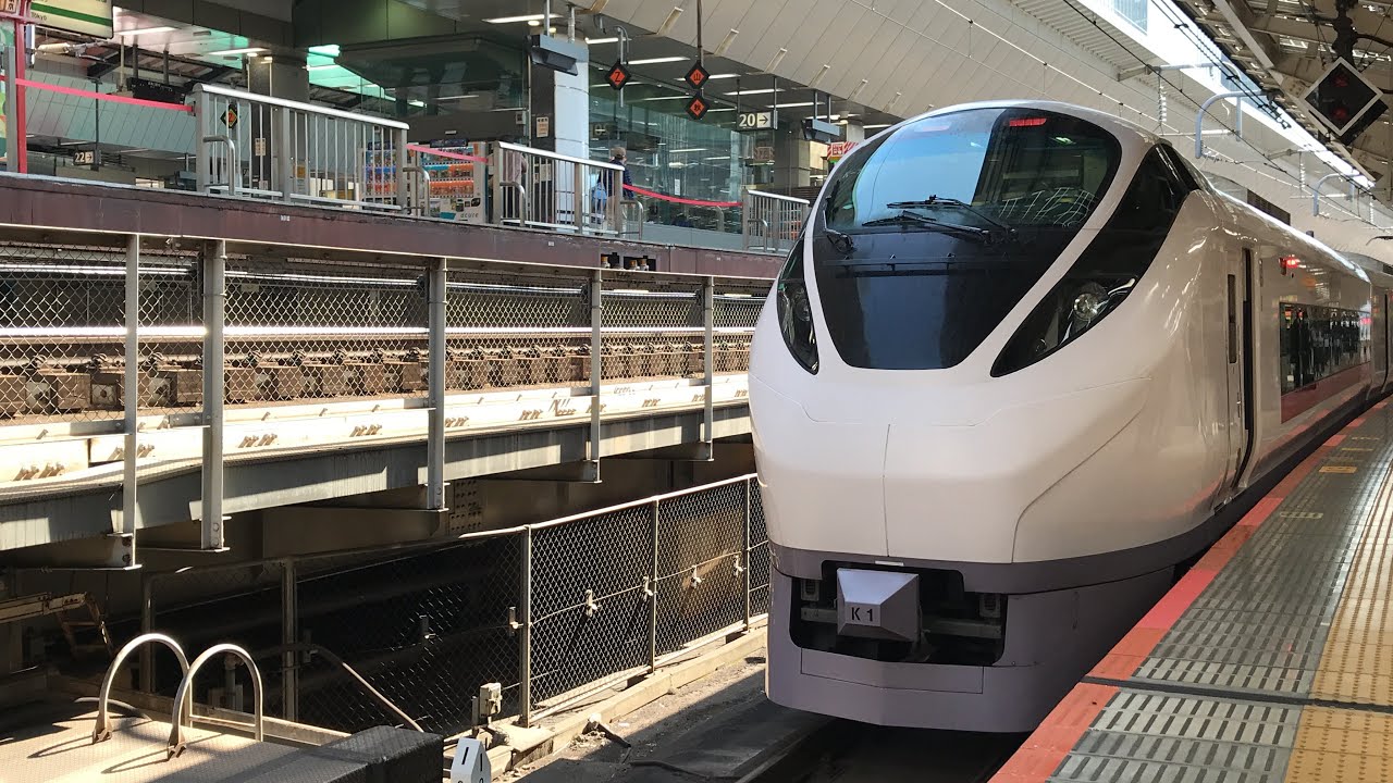 JR東京駅10番線から、常磐線特急ときわ72号品川行きE657系72MK1水カツが、JR品川駅へと発車！東北新幹線なすの274号東京行きE5系274BU25仙セシ+E6系Z18秋アキが20番線 ...