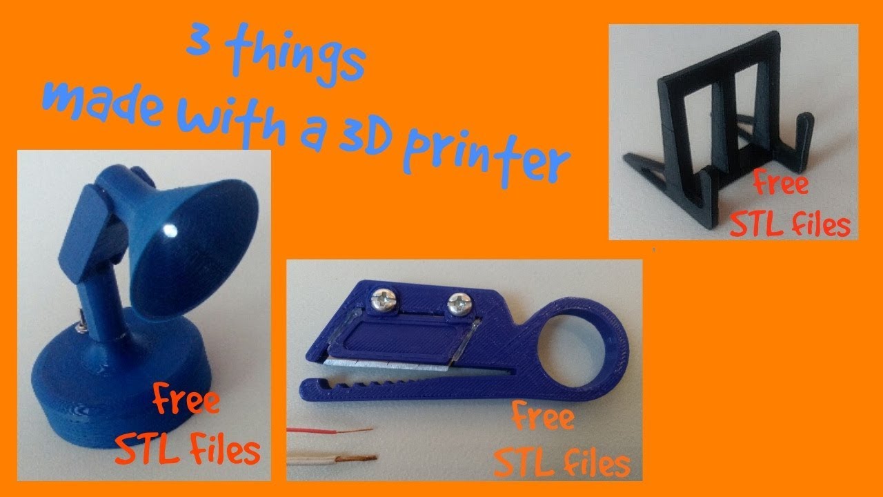 Cool Prints #3 - Free STL Files - YouTube