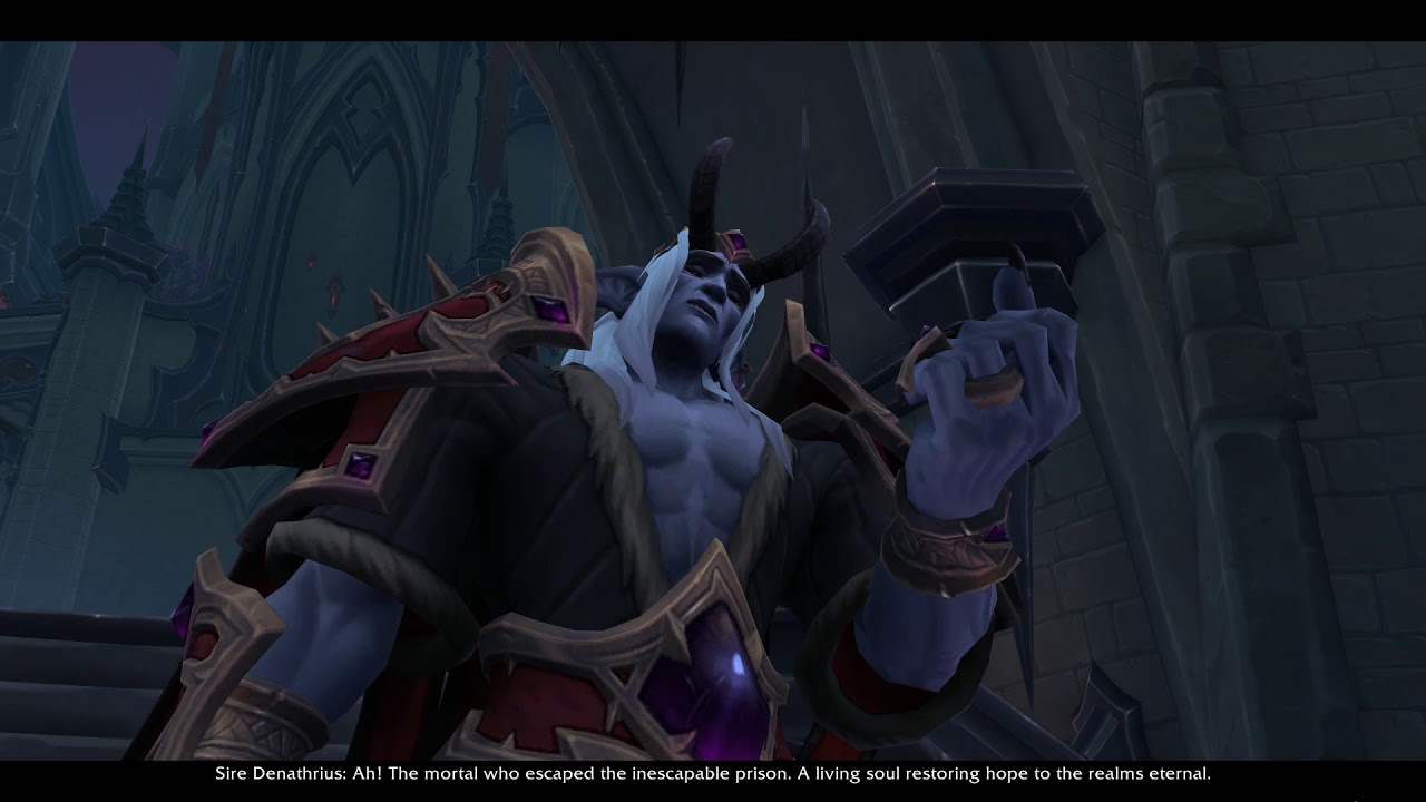 Sire Denathrius World of Warcraft Cinematic. - YouTube