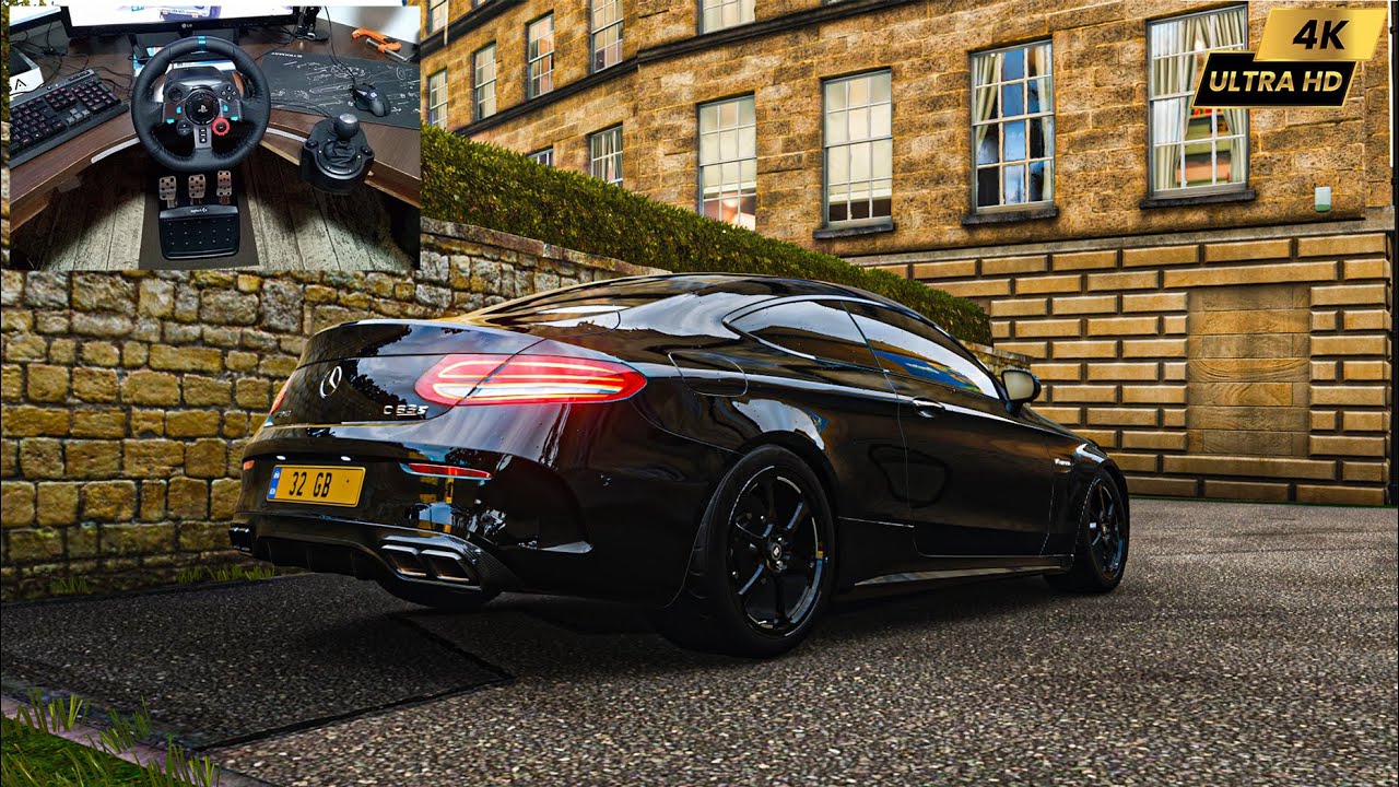 Z - Black Mercedes 63 S-Coupe | Forza Horizon 4 | [ 4K 60FPS ] - YouTube
