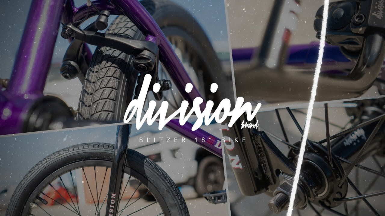 Division Blitzer 18 Inch BMX Bike - Purple - In Stores Now - YouTube