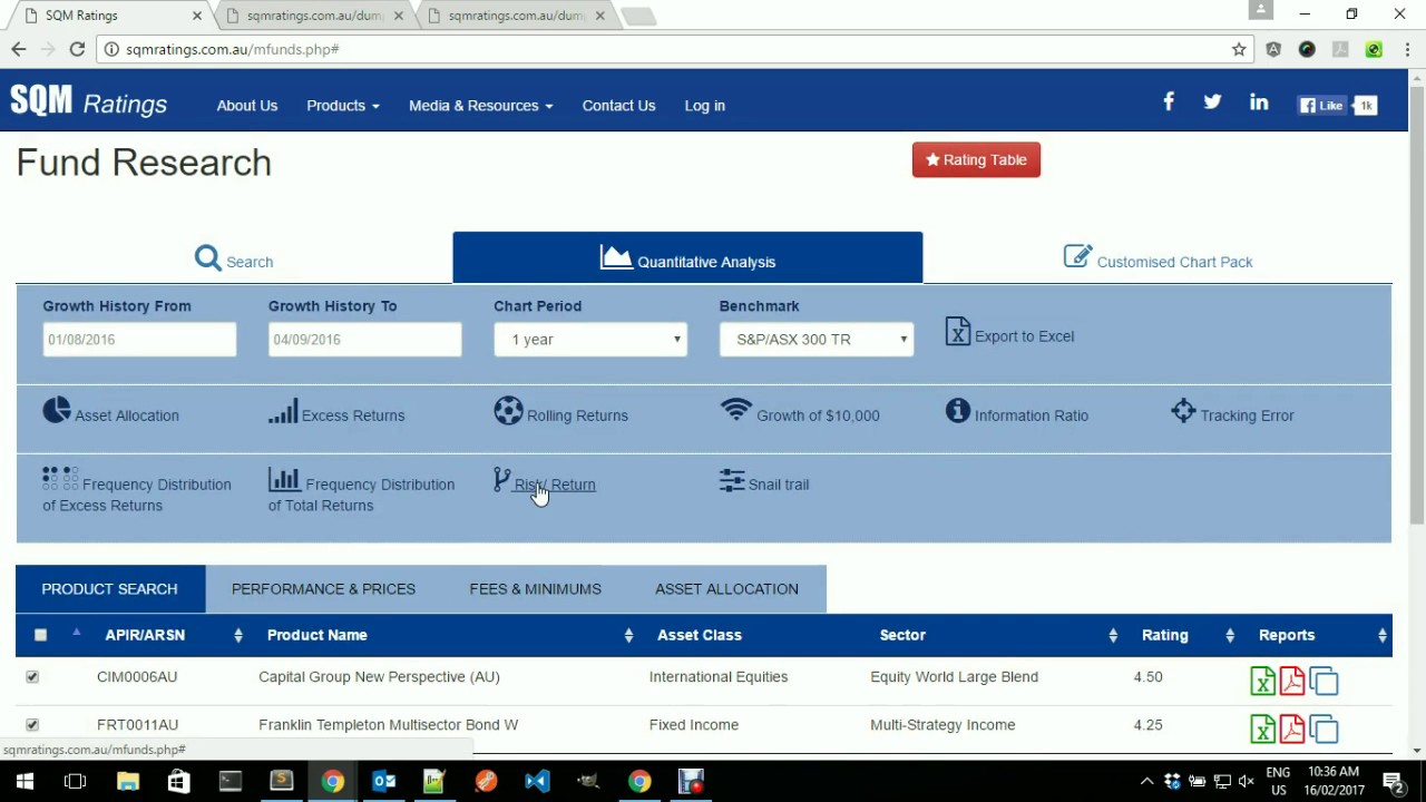 SQM Research Fund Research II - YouTube
